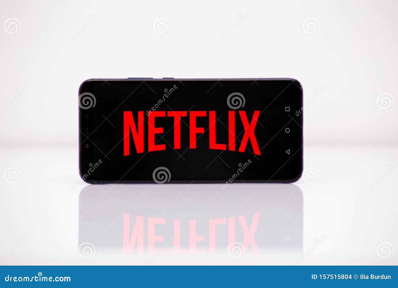 Tula 2.08.2019 Netflix on the Phone Display. Editorial Stock Image ...