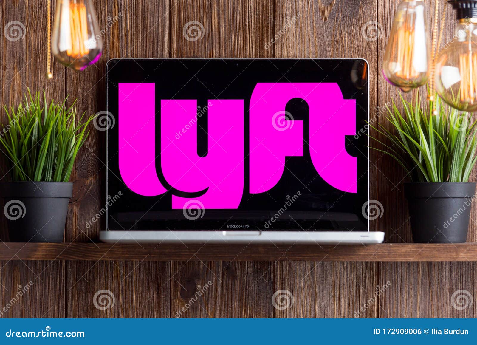 Tula Russia 16.01.20 Lyft on the Laptop Screen Isolated. Editorial ...