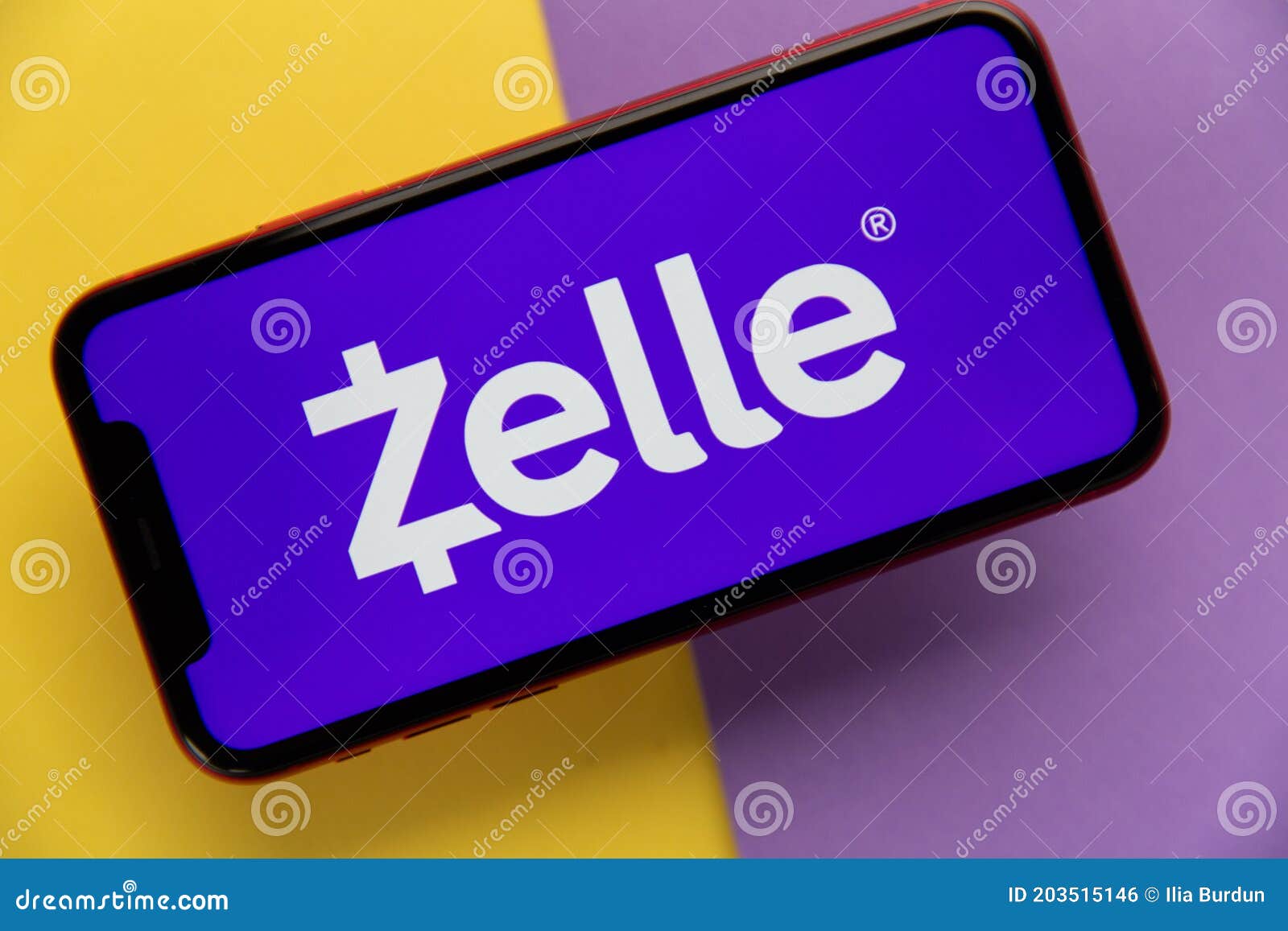 Tula, Russia - November 11, 2020: Zelle Logo on IPhone Display ...