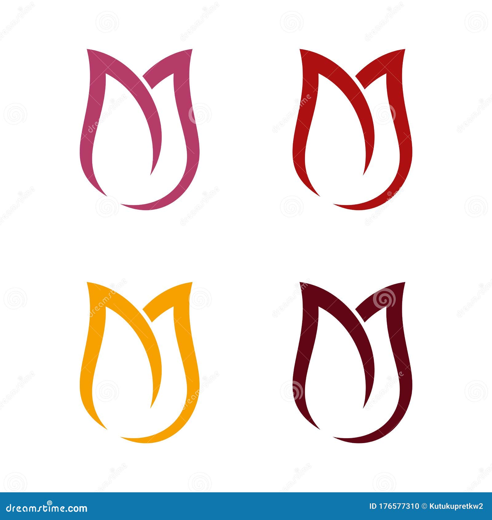 Tulip Flower Logo Template Illustration Design. Vector EPS 10 Stock ...