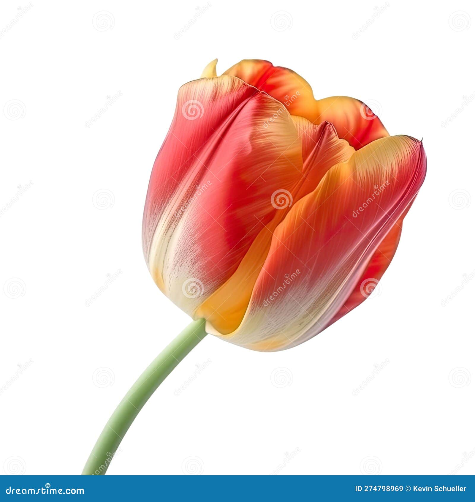 Tulip Isolated on a Transparent Background Stock Image - Image of ...
