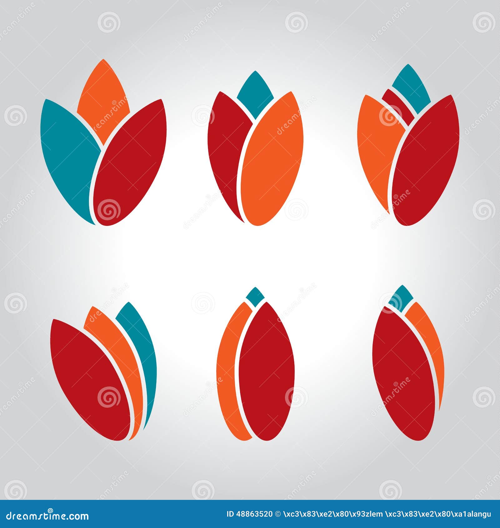Tulip Logo, Icon and Symbol Vector Illustration Stock Vector ...