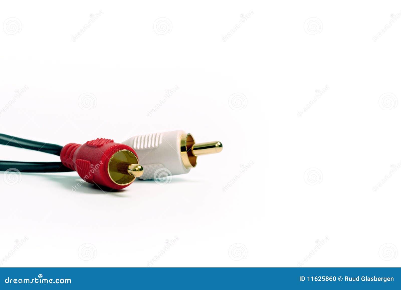 Tulip plugs stock photo. Image of connector, gold, connection - 11625860