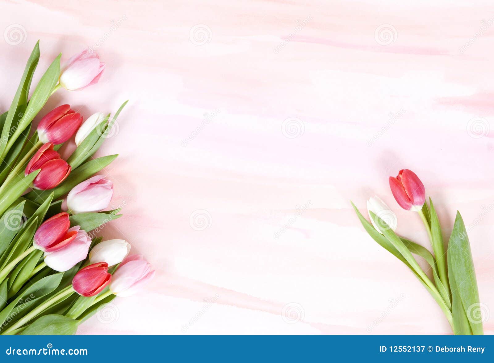 Pastel Watercolor Background In Blue Colors. A4 Size Format. Stock ...