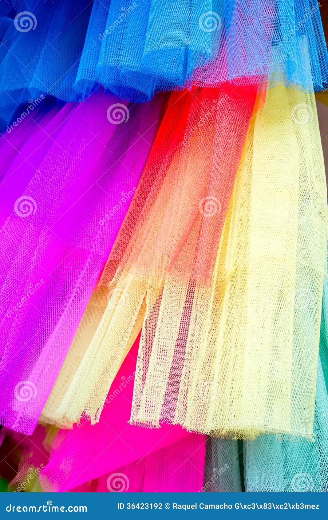 Tulle colors stock photo. Image of textured, material - 36423192
