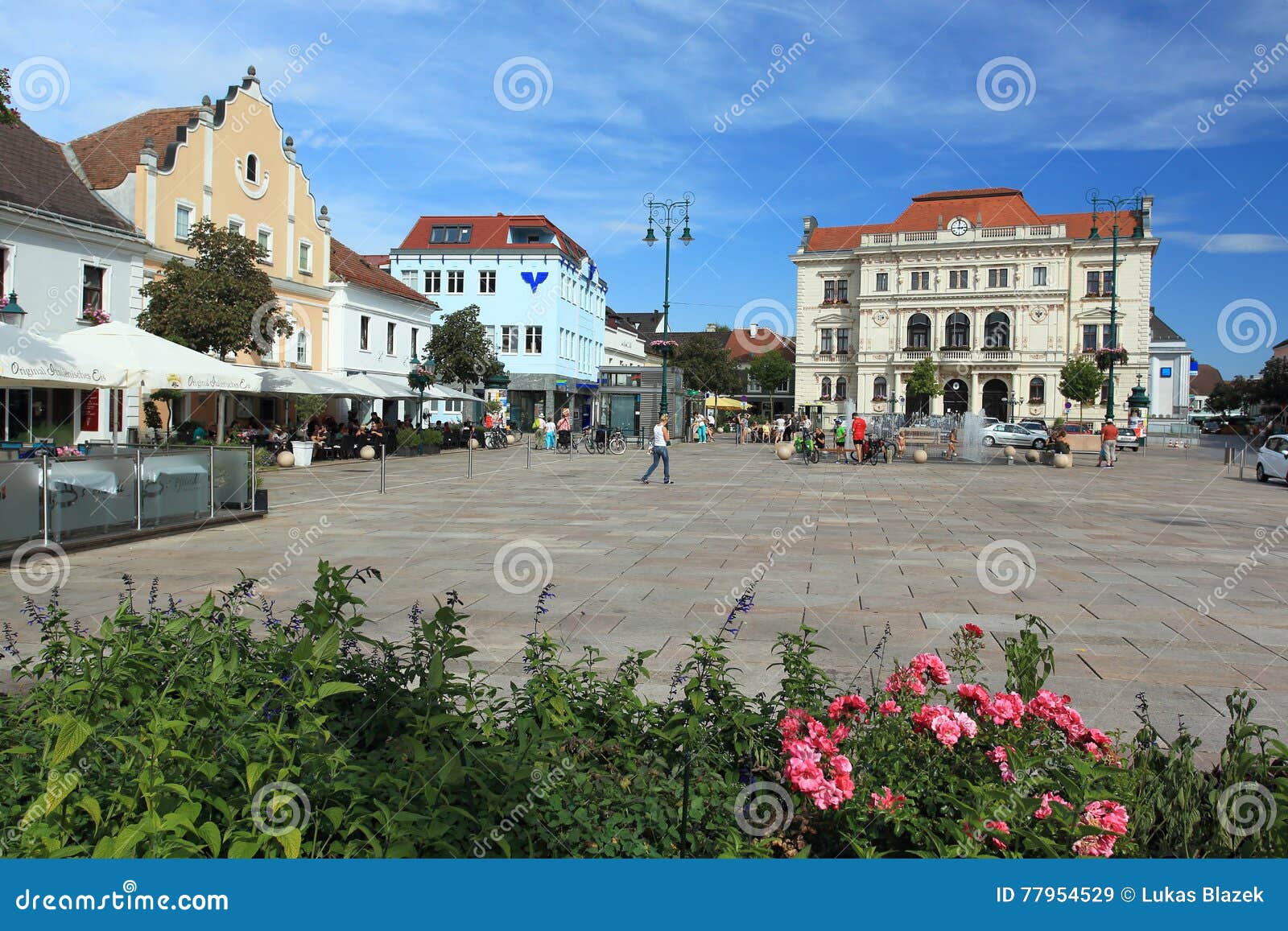 Tulln editorial stock image. Image of hall, center, tulln - 77954529