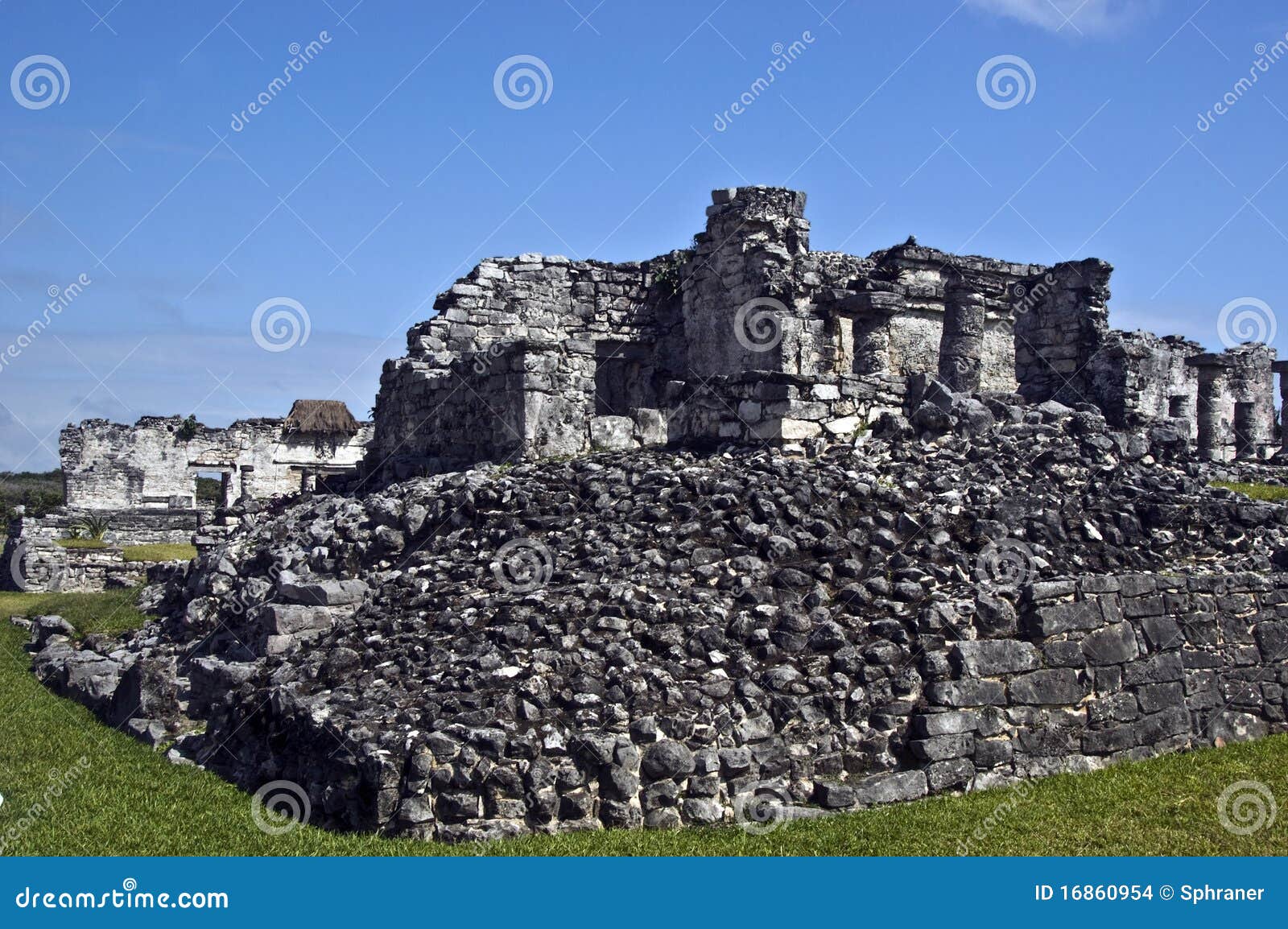 Tulum stock photo. Image of site, tribal, business, archaeology - 16860954