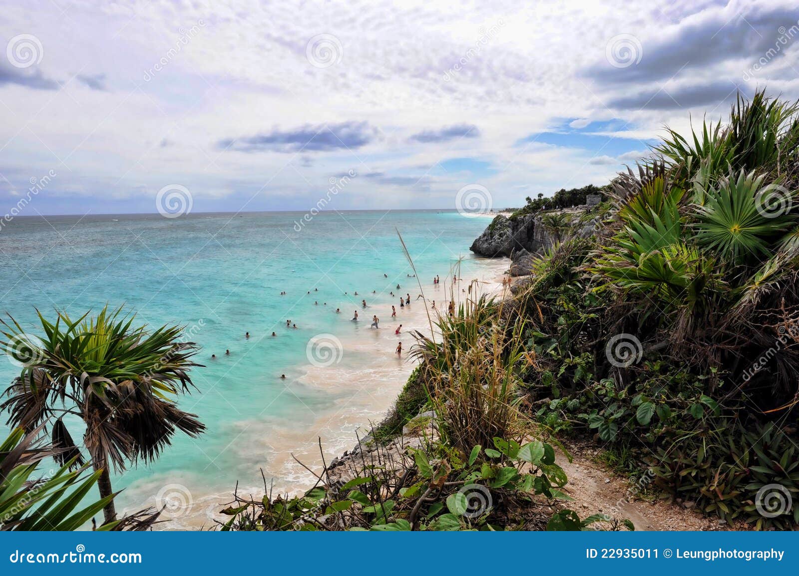 Tulum Beach, Mayan Riviera, Mexico Editorial Photo - Image of maya ...