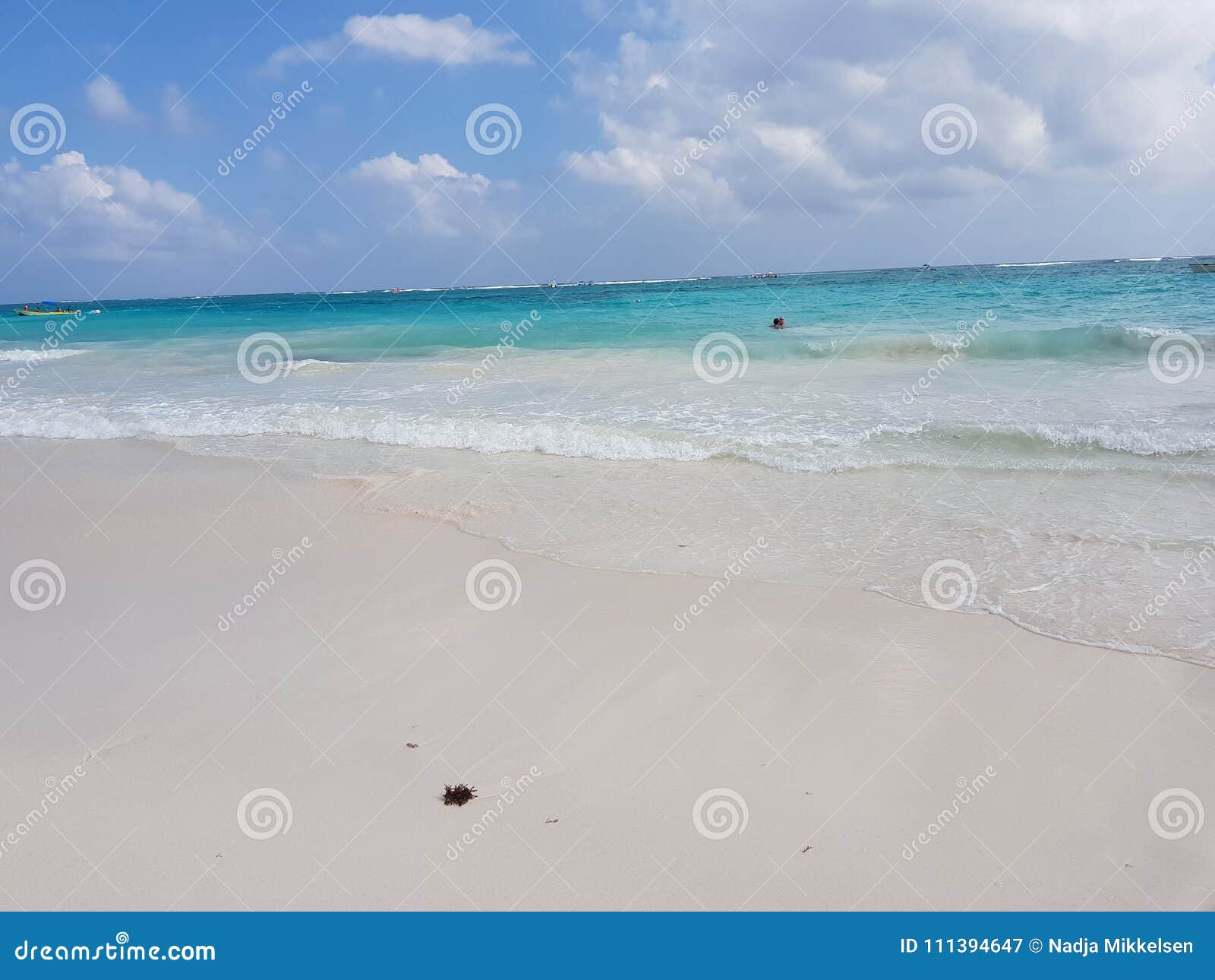 Tulum beach mexico stock image. Image of mexico, beach - 111394647