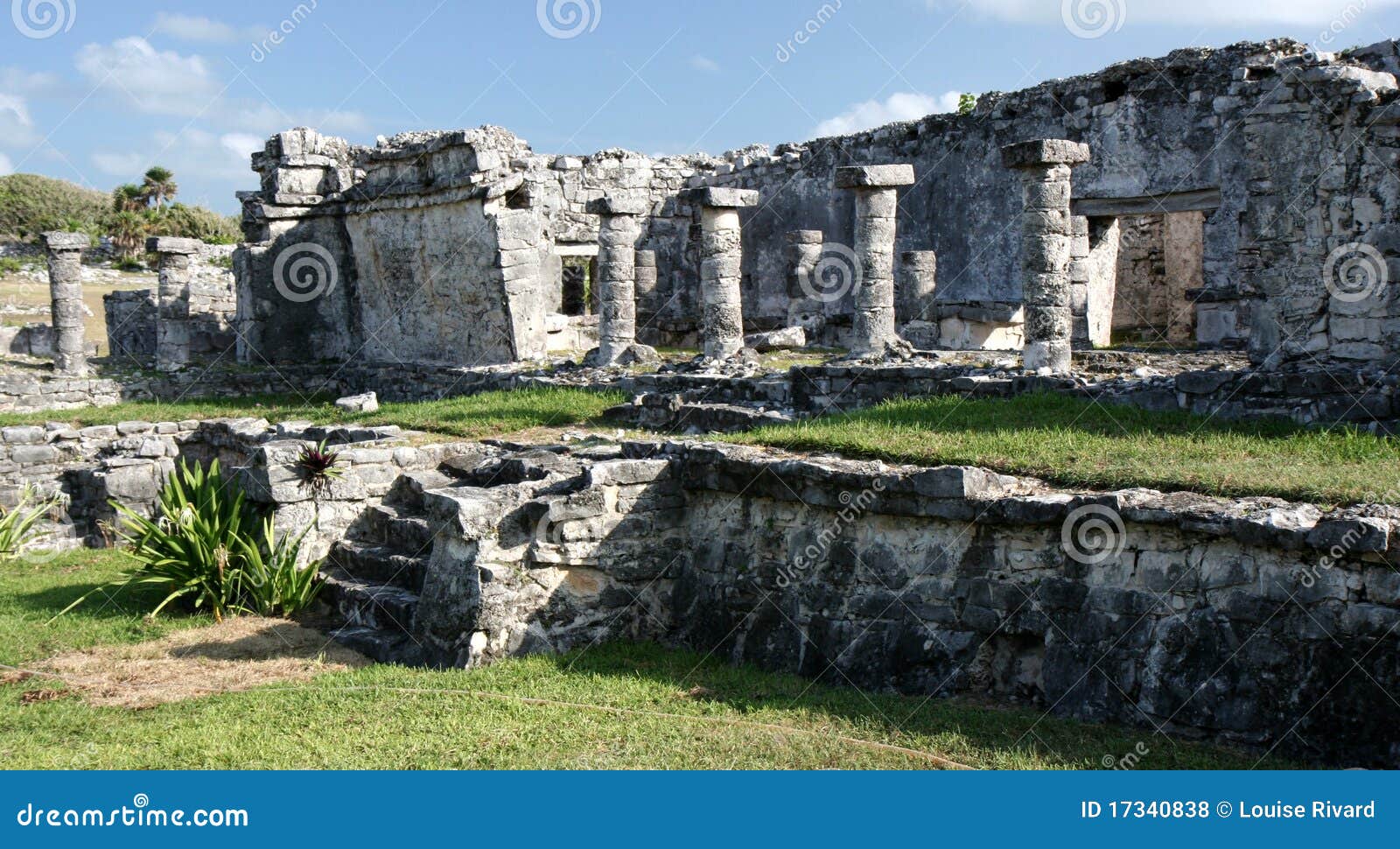 Tulum, Mexico stock photo. Image of history, ruin, maya - 17340838