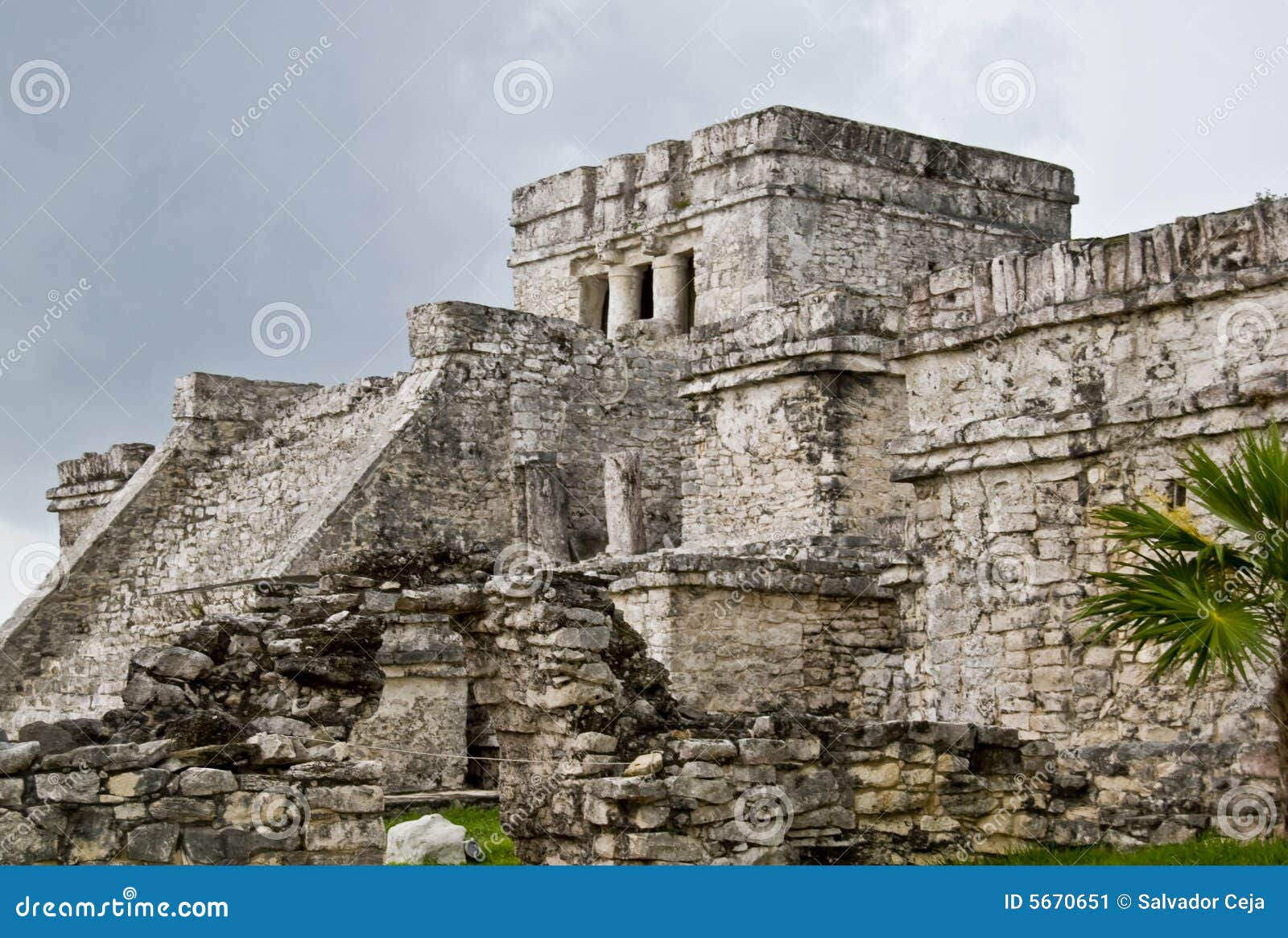 Tulum Mexico stock image. Image of monument, large, archeology - 5670651