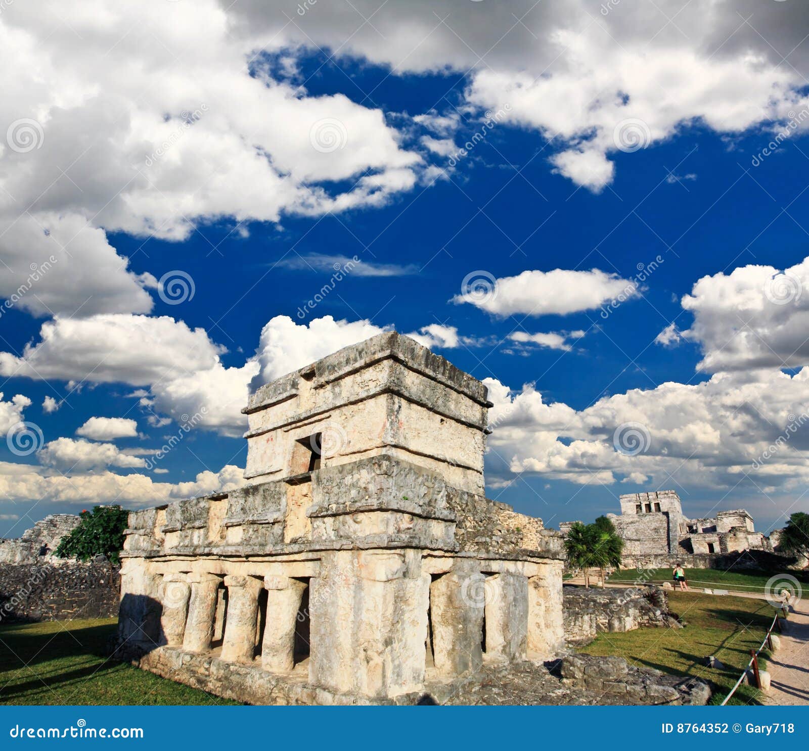 Tulum Ruins in the Maya World Near Cancun Stock Photo - Image of ...