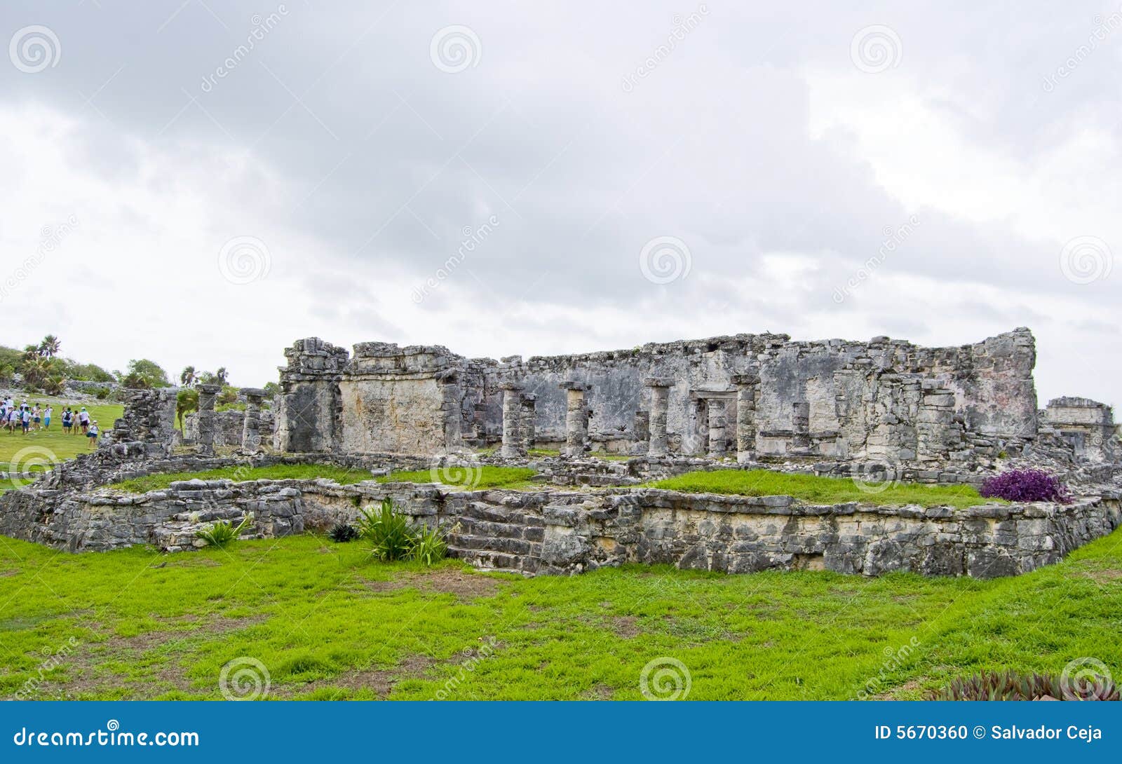 Tulum site stock photo. Image of famous, maya, ancient - 5670360