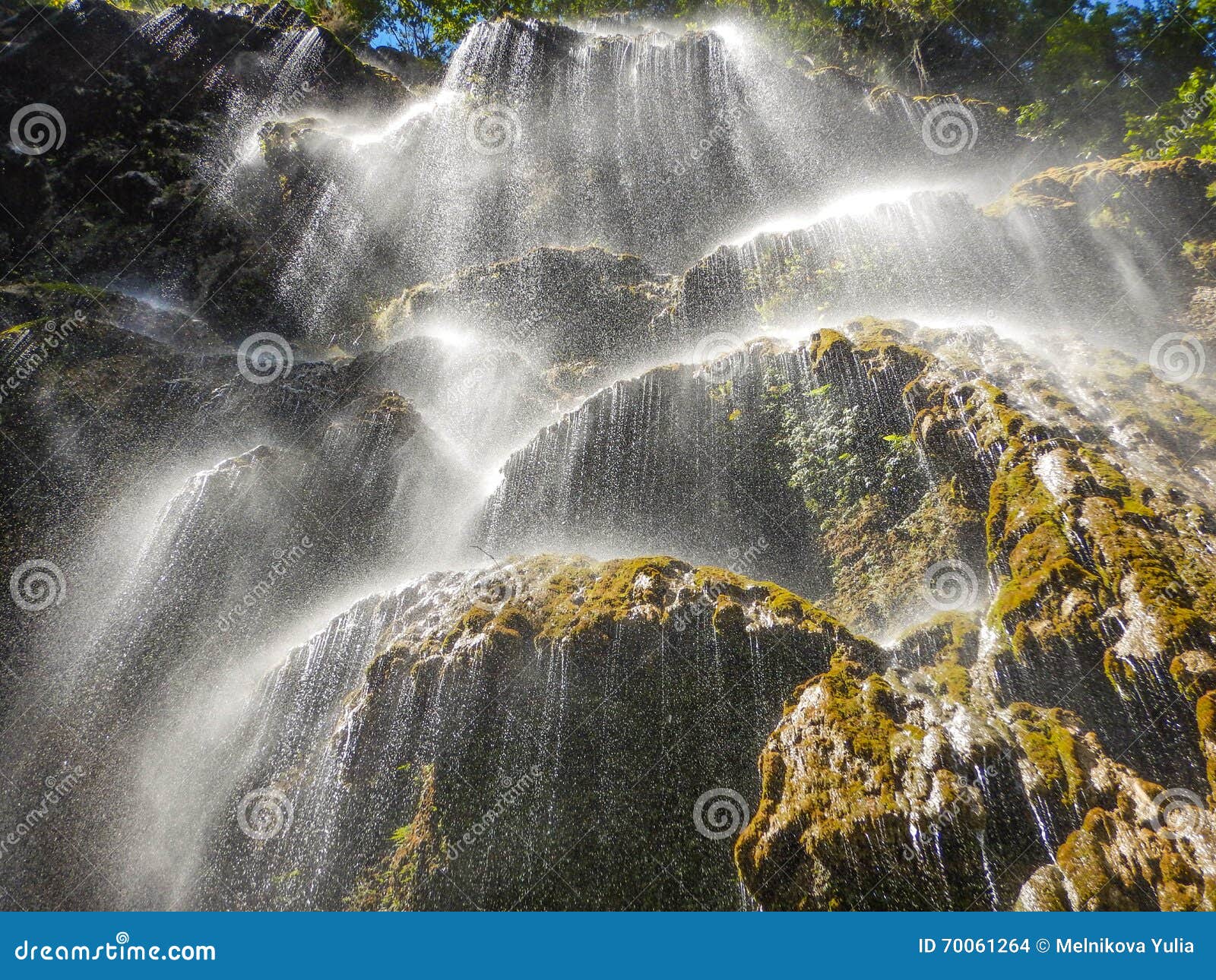 Tumalog Falls, Philippines, Oslob Stock Photo - Image of pond, awesome ...