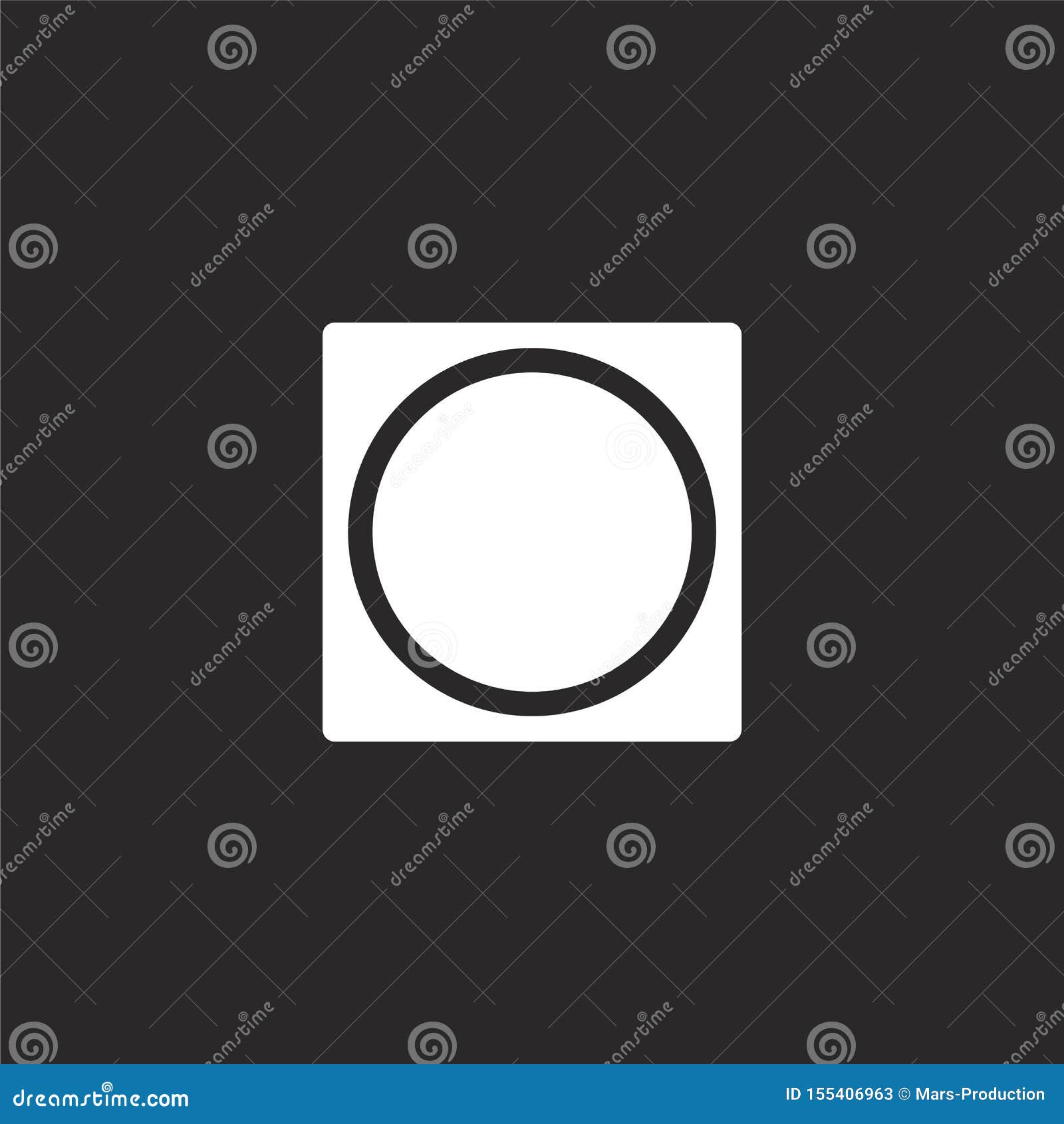 Tumble Dry Icon. Filled Tumble Dry Icon for Website Design and Mobile ...