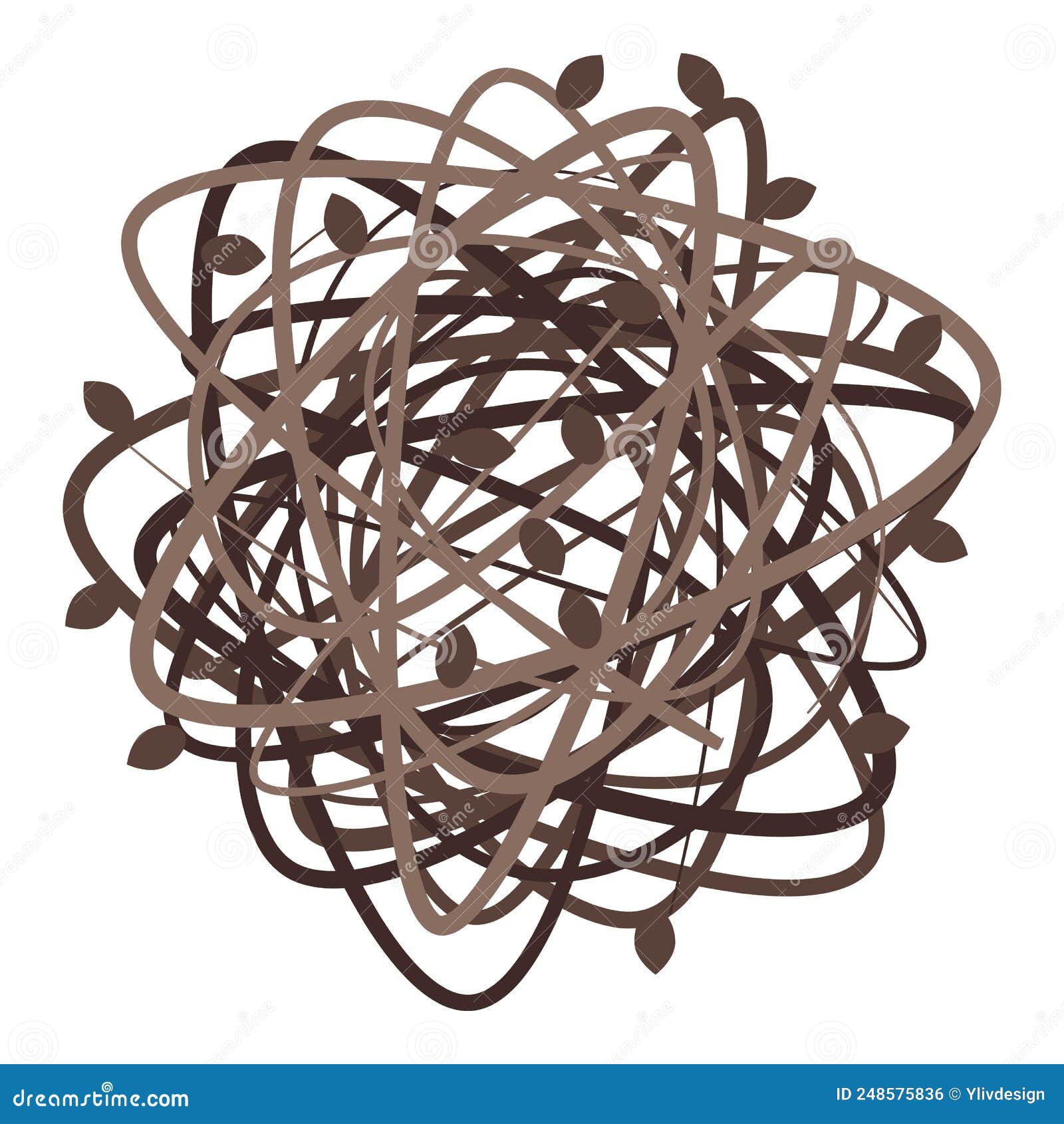 Tumble Weed Icon Isometric Vector. Desert Ball Stock Vector ...