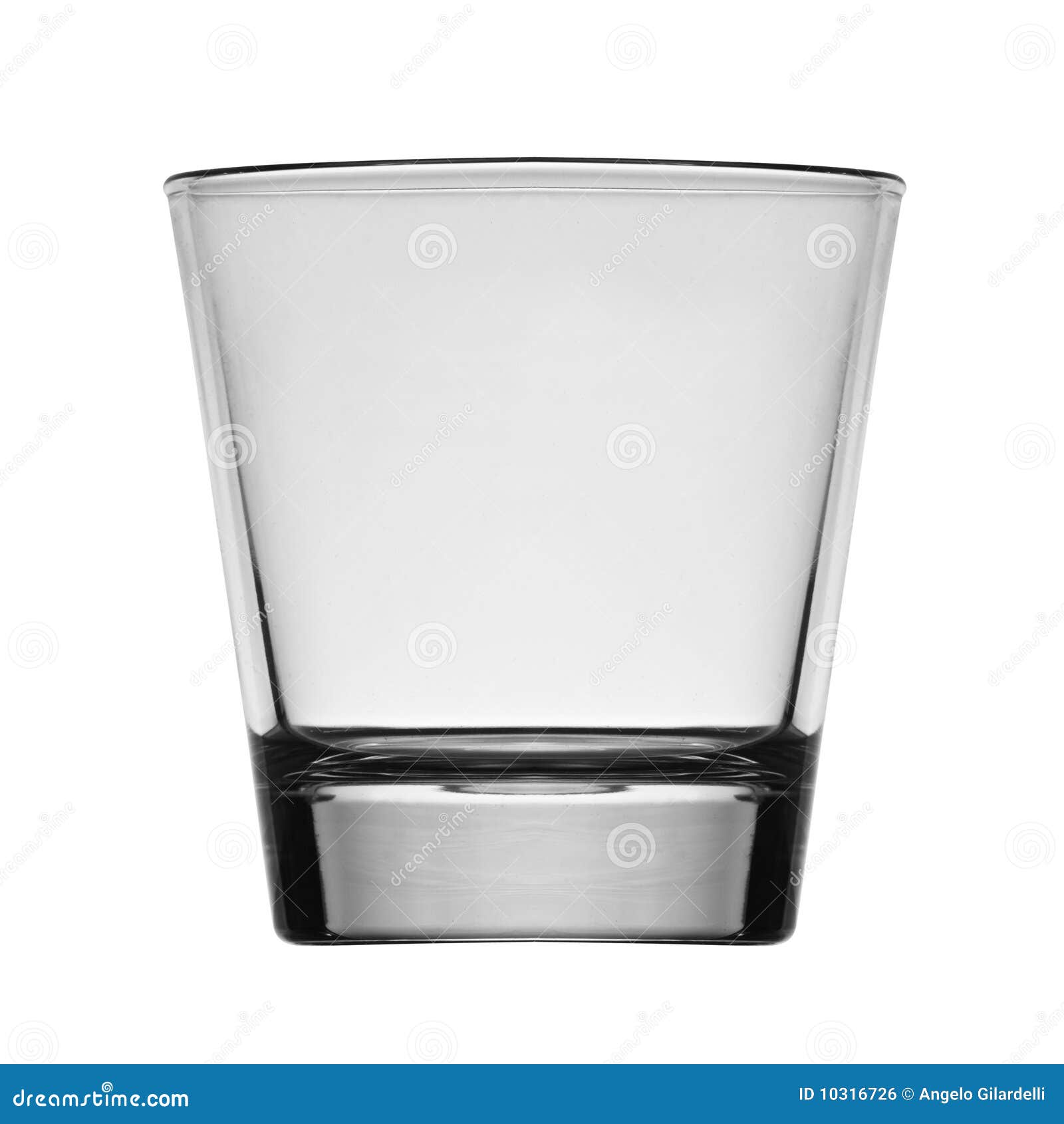 Tumbler glass stock photo. Image of isolated, spirit - 10316726
