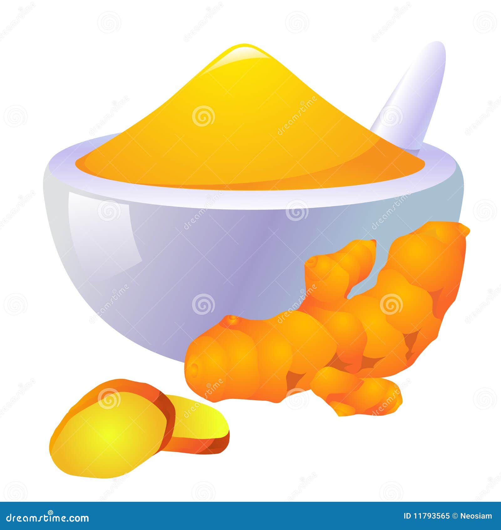 Tumeric Icon stock vector. Illustration of curcuma, object - 11793565