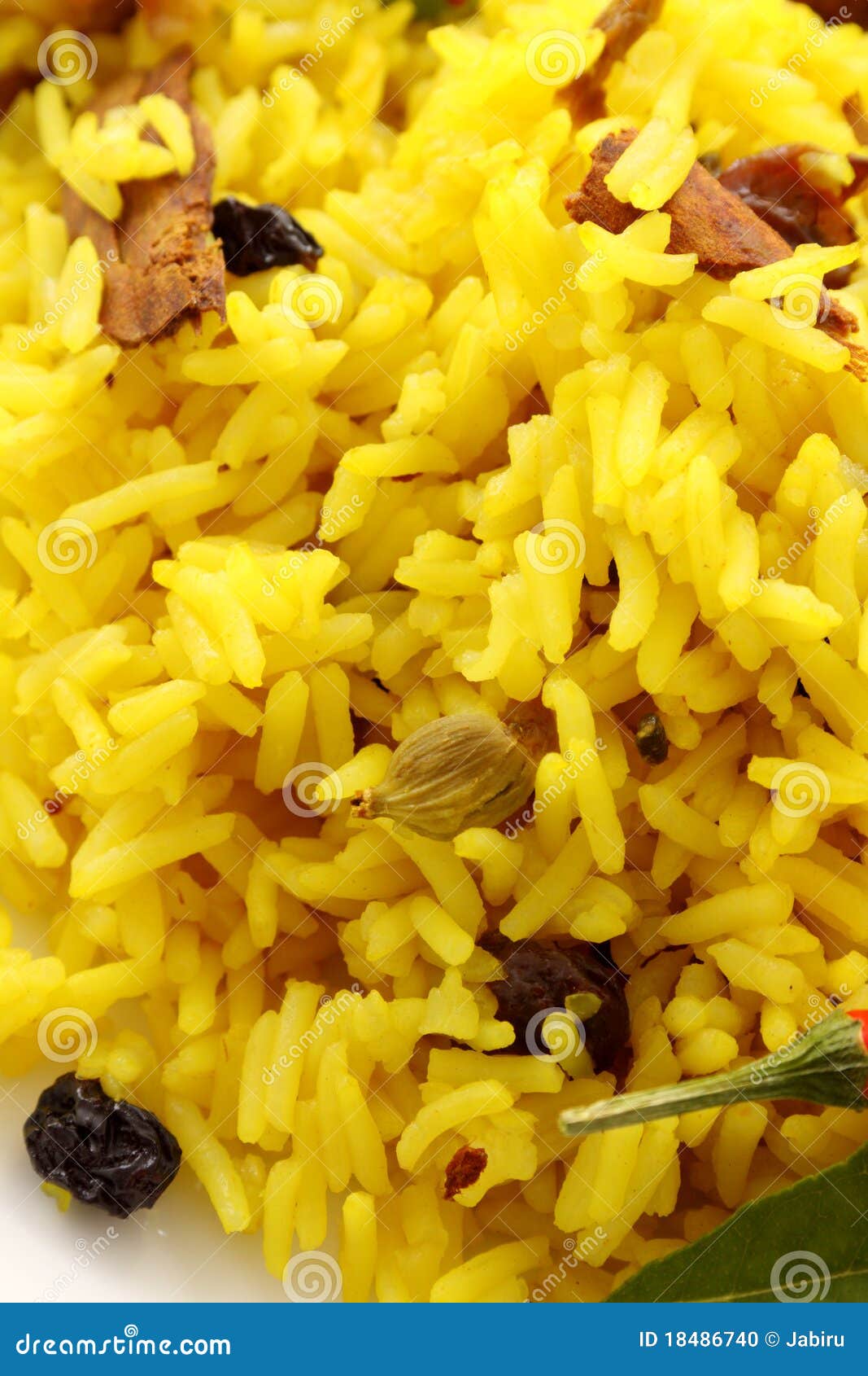 Tumeric Rice stock photo. Image of food, herbs, dinner - 18486740
