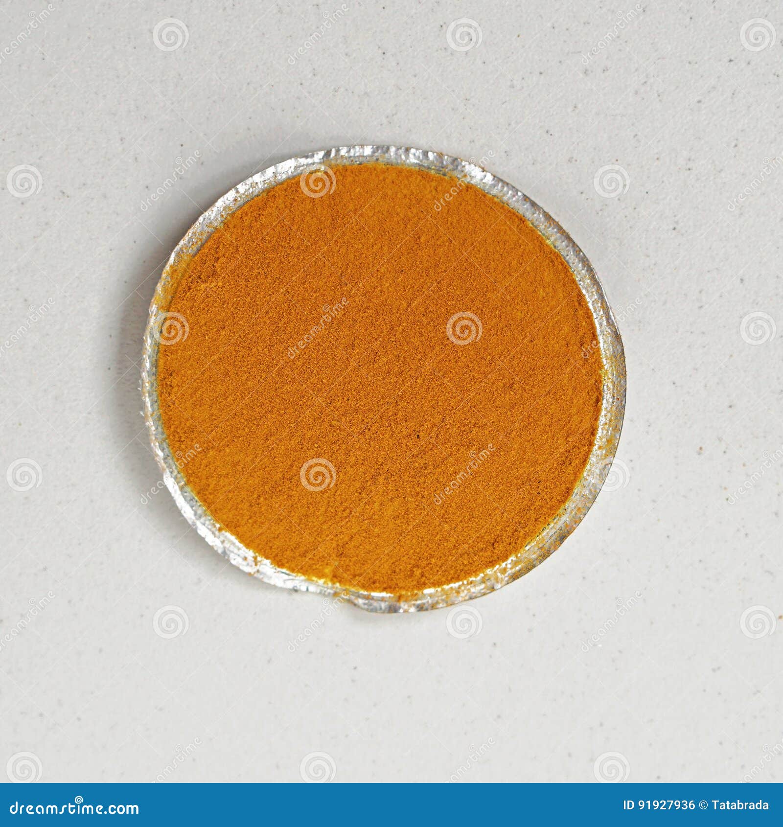Tumeric stock photo. Image of round, powder, food, cuisine - 91927936