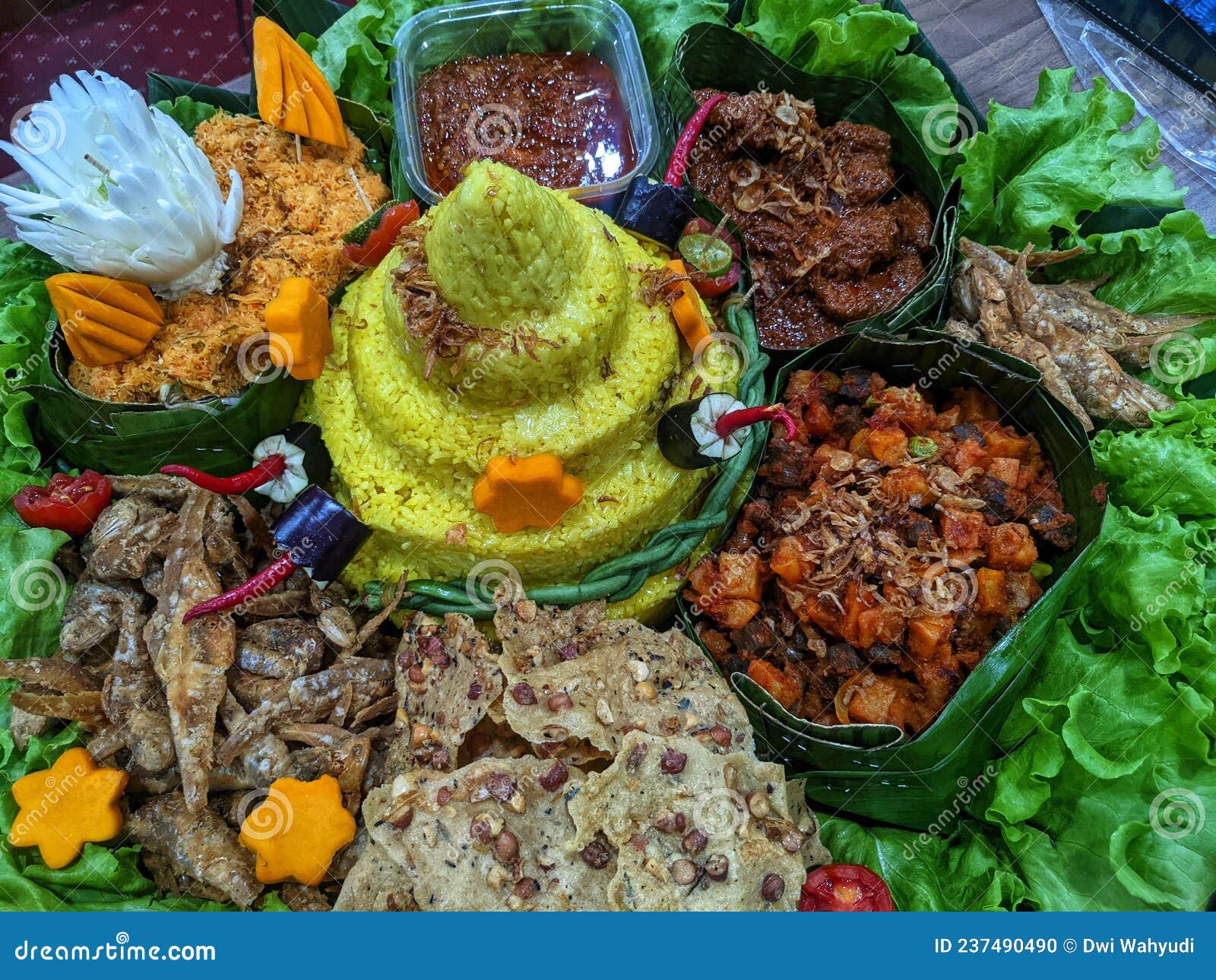 Tumpeng Rice is always the Main Menu in Formal and Informal Events ...