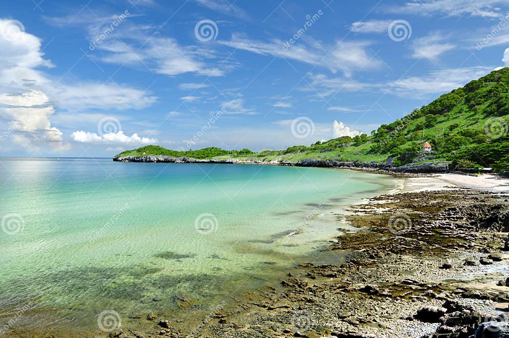 Tumpung beach stock image. Image of ocean, summer, stone - 15232957