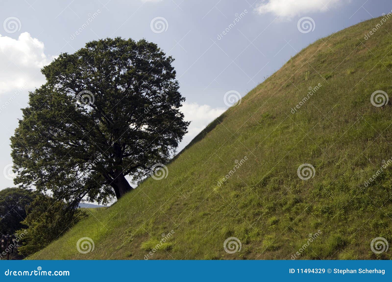 Tumuli Park in Gyeongju, South Korea Stock Image - Image of isolated ...