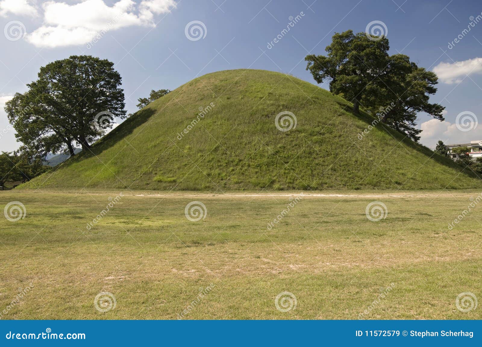 Tumuli Park In Gyeongju, South Korea Royalty-Free Stock Photo ...