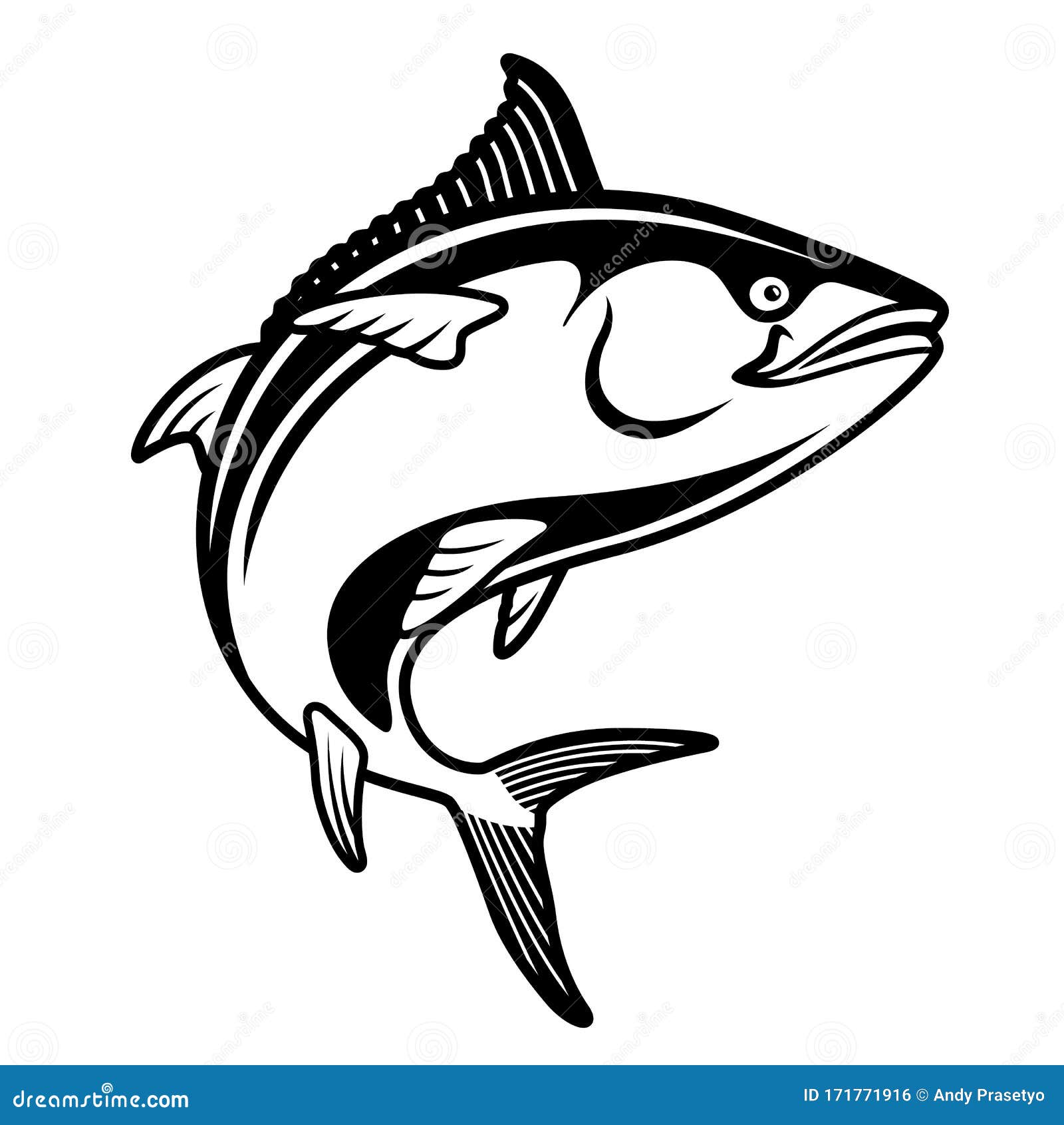 Tuna Blackfin Vector Illustration Swimming Of Tuna Fish Bluefin Drawing ... Tuna Blackfin Vector Illustration Swimming Of Tuna Fish Bluefin Drawing ...