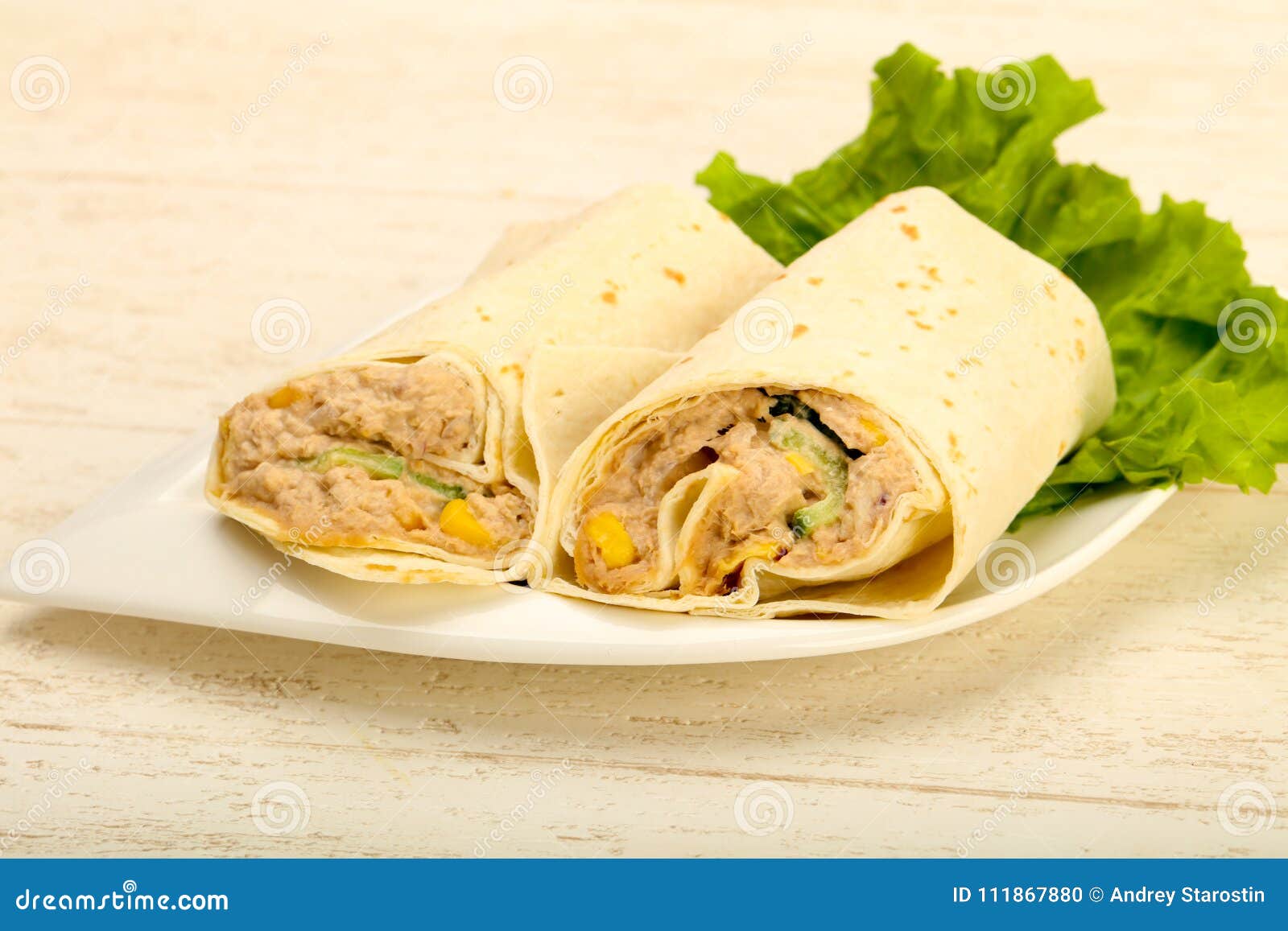 Tuna bread roll stock photo. Image of sandwich, fast - 111867880