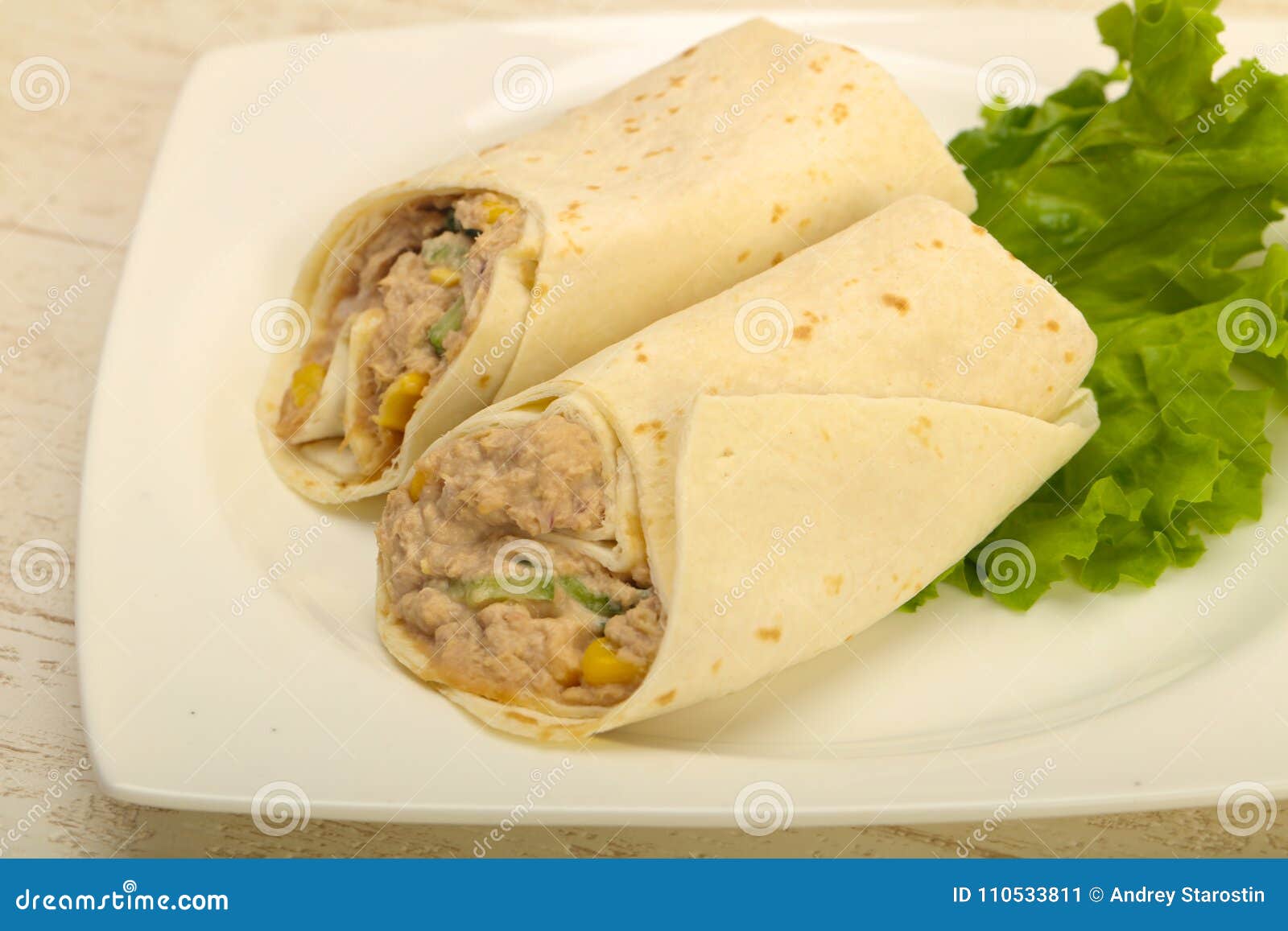 Tuna bread roll stock image. Image of corn, fish, fresh - 110533811