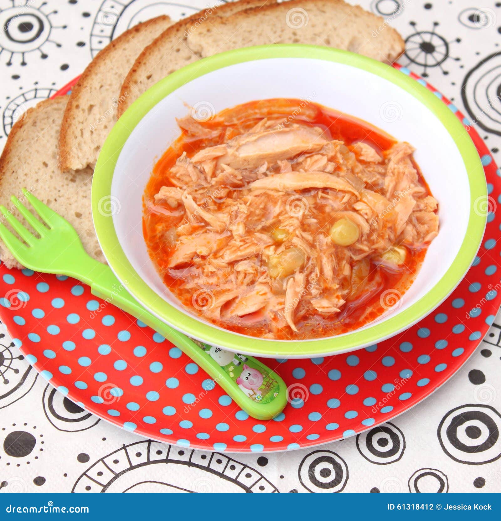 Tuna fish stock photo. Image of spaghetti, gravy, fishes - 61318412