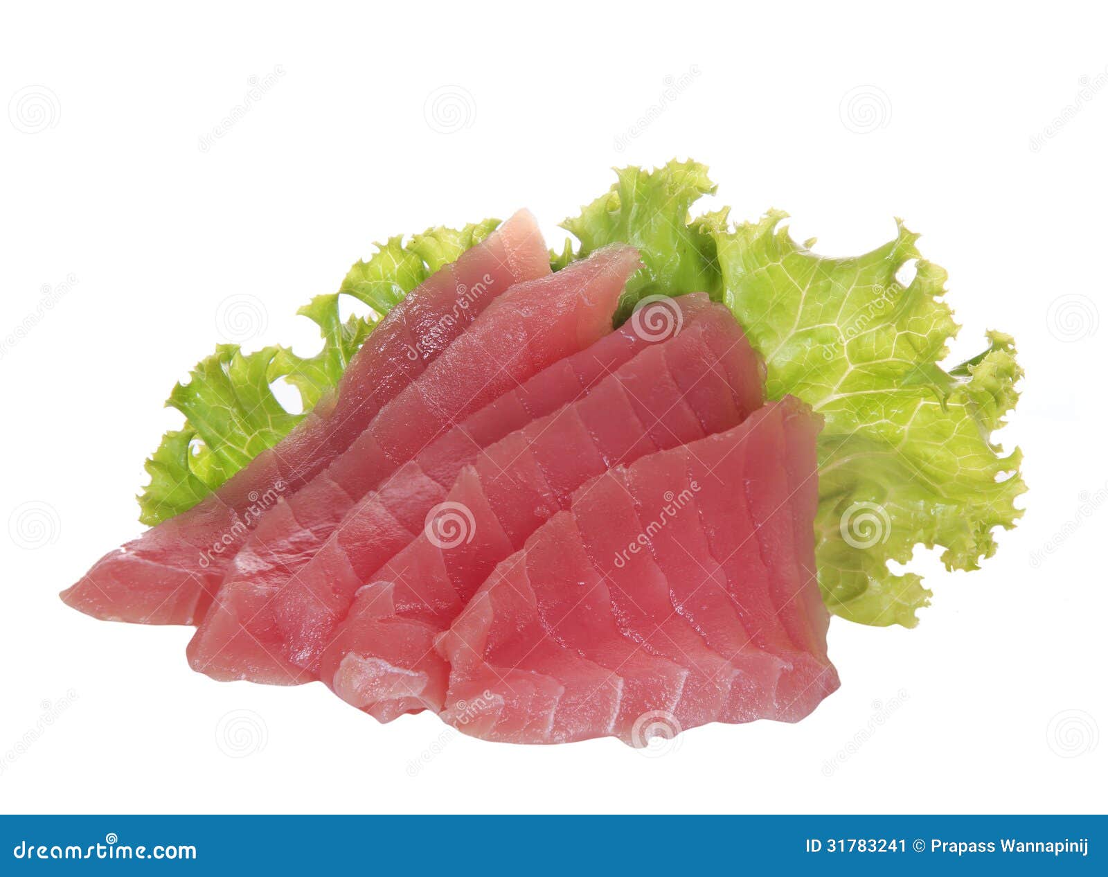 Tuna sashimi isolated stock image. Image of japanese - 31783241