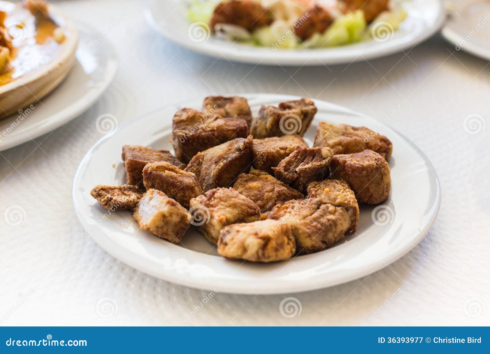 Tuna Tapas stock image. Image of bite, fish, traditional - 36393977