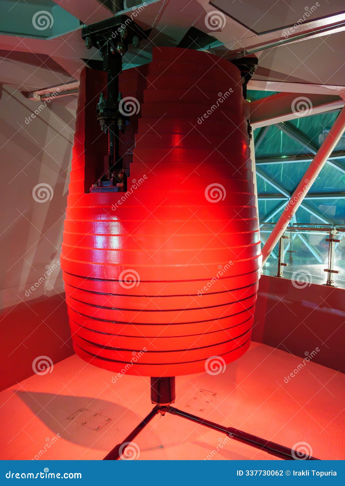 Tuned Mass Damper Added To High-rise Top Floor for Stability Stock ...