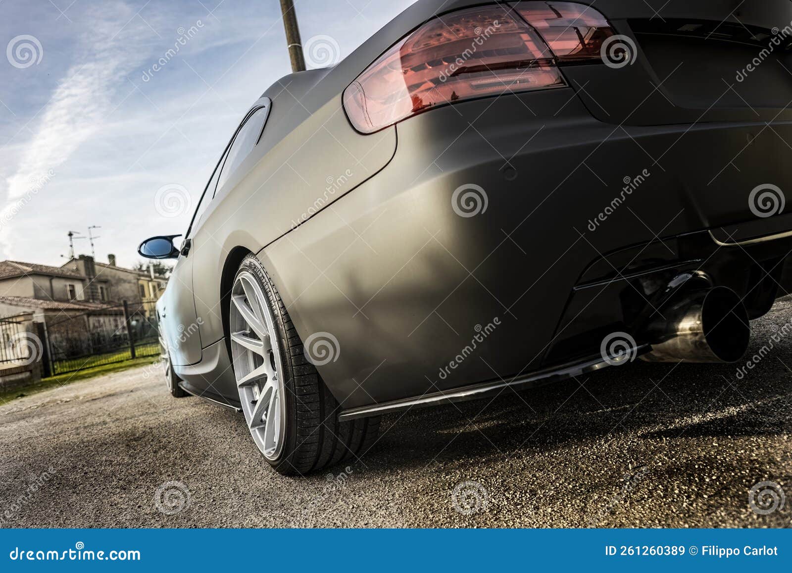 Tuned sport car stock image. Image of racing, exhibition - 261260389