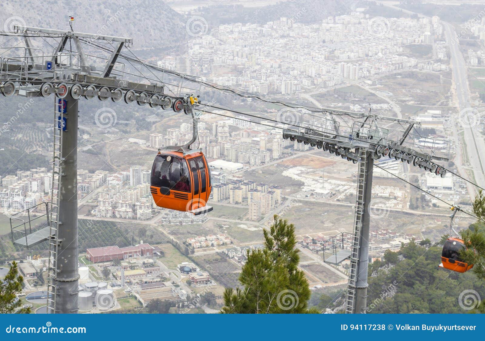 Cable car stock photo. Image of fort, destinations, cable - 94117238
