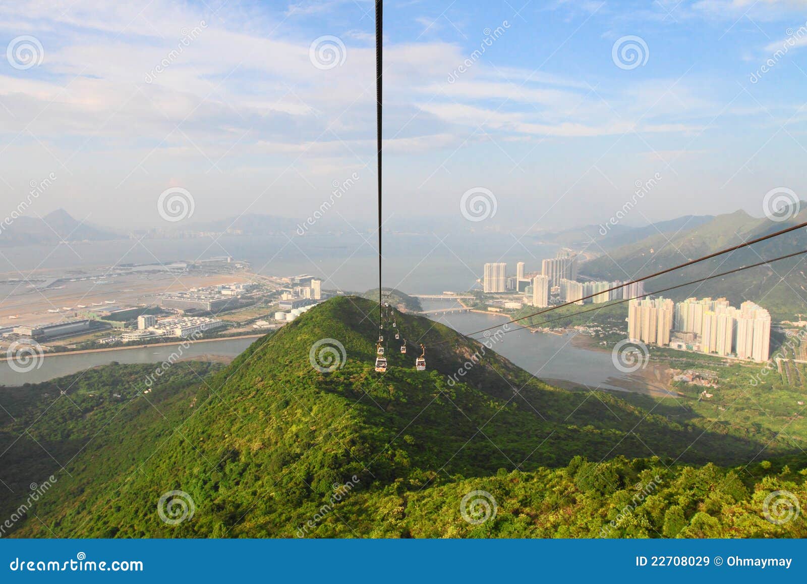 Tung Chung Bay of Hong Kong Stock Image - Image of mountain, china ...