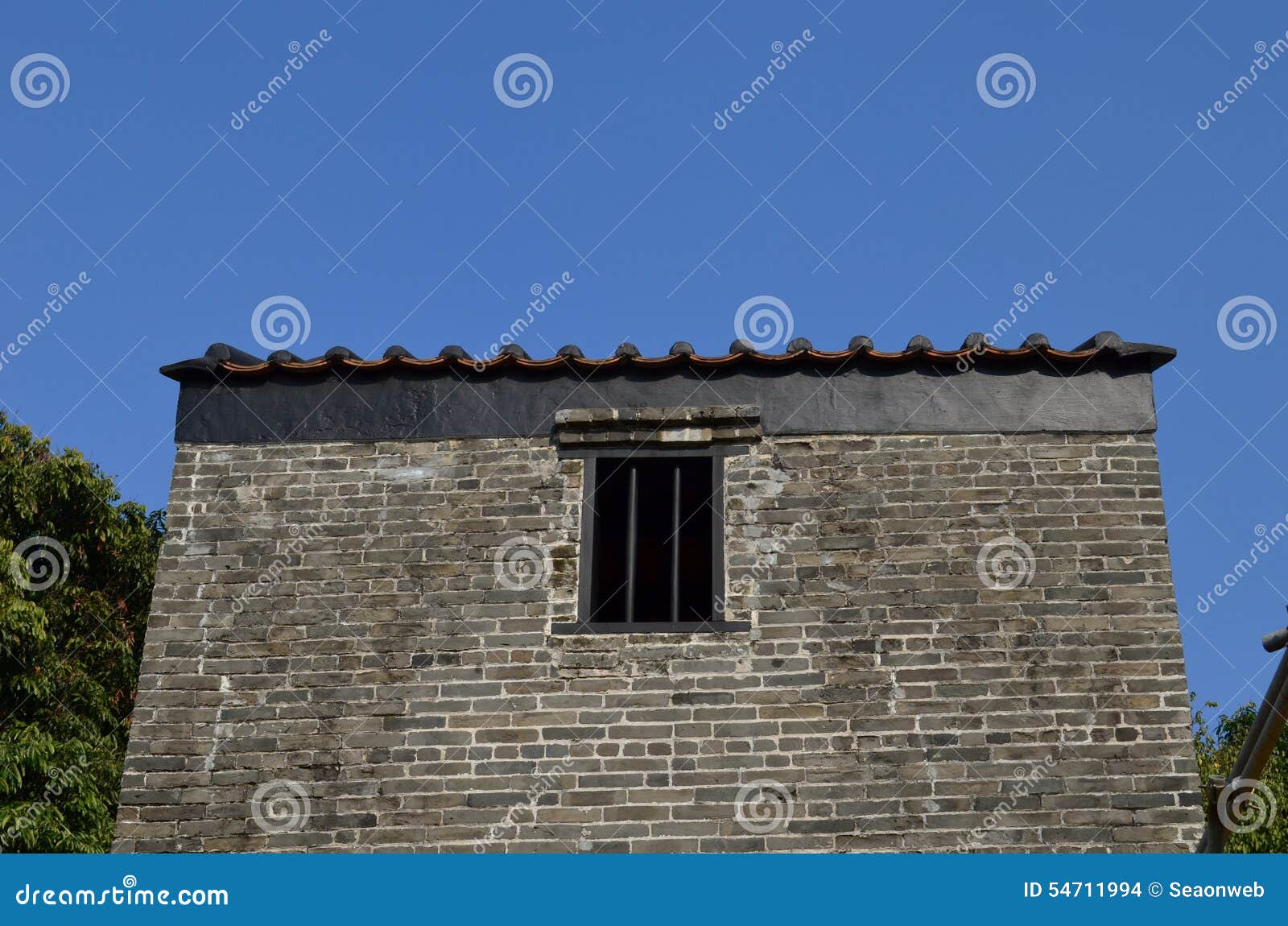 Tung Chung Fort stock photo. Image of fortified, front - 54711994