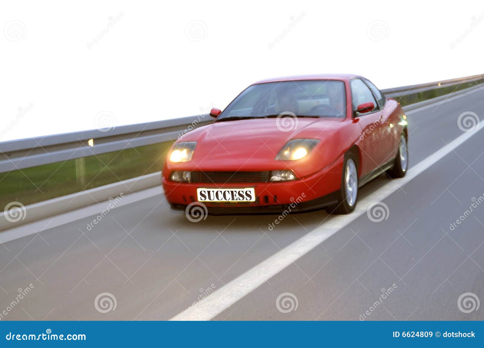 Tuning Cars Racing Down the Highway Stock Image - Image of luxury ...