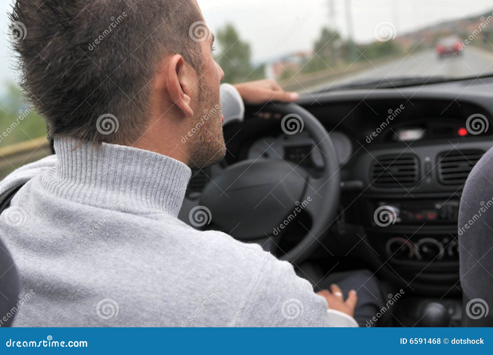 Tuning Cars Sacing Down the Highway Stock Photo - Image of highway ...