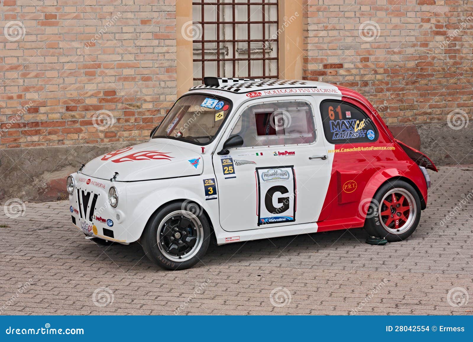 Tuning Fiat 500 editorial stock image. Image of competition - 28042554