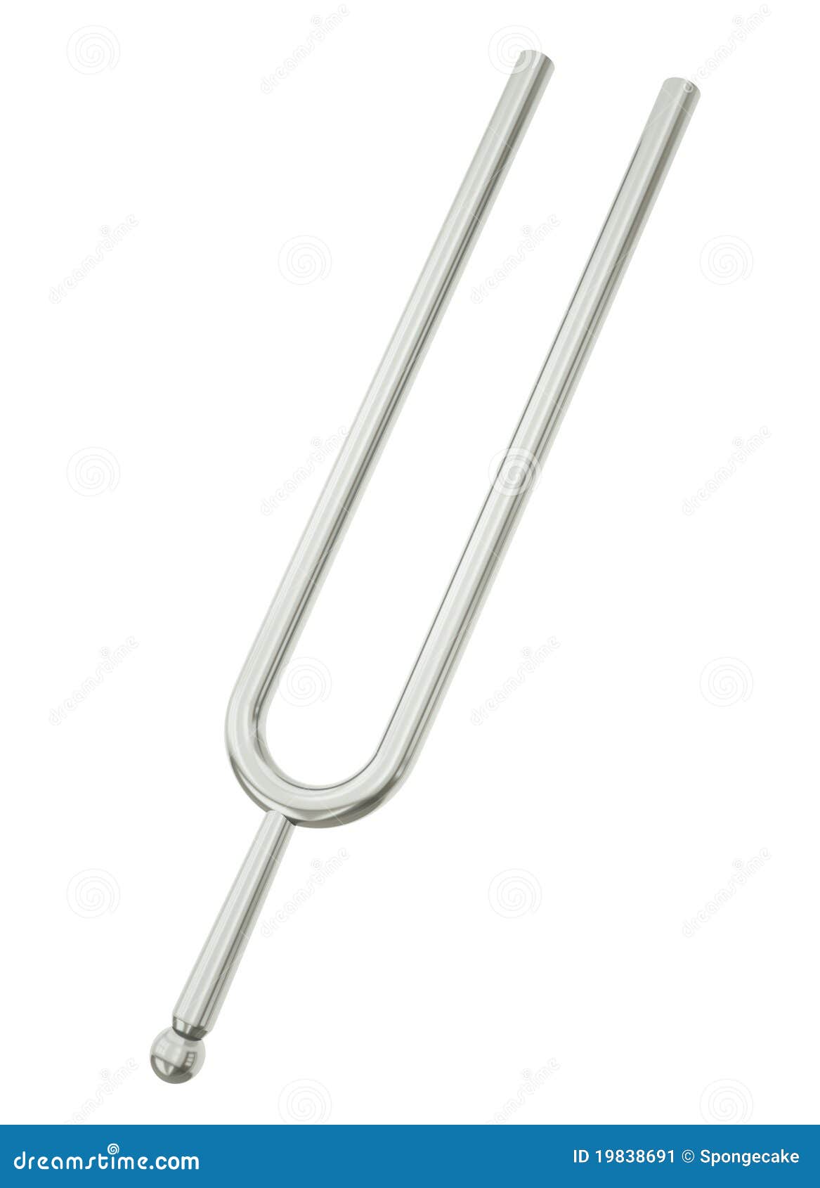 Tuning fork stock illustration. Illustration of musical - 19838691