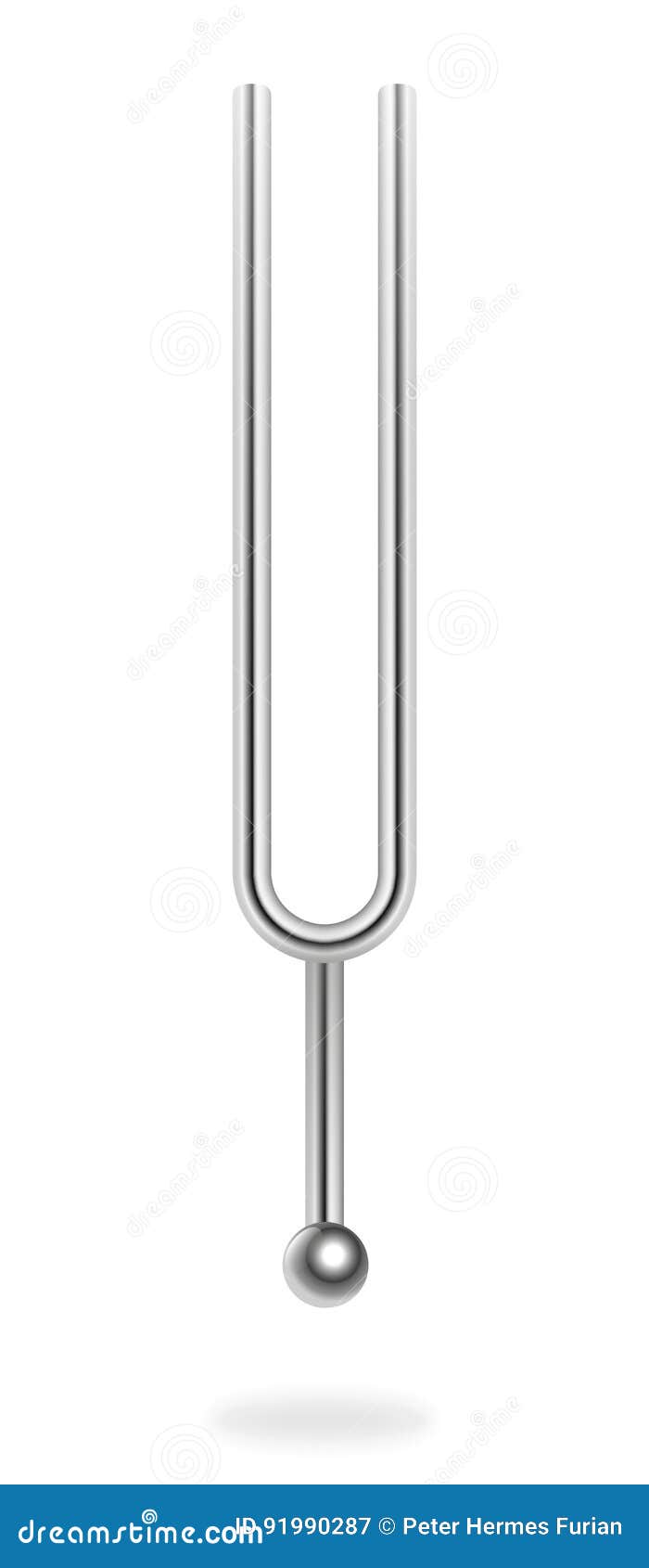 Tuning Fork Musical Tool stock vector. Illustration of equipment - 91990287