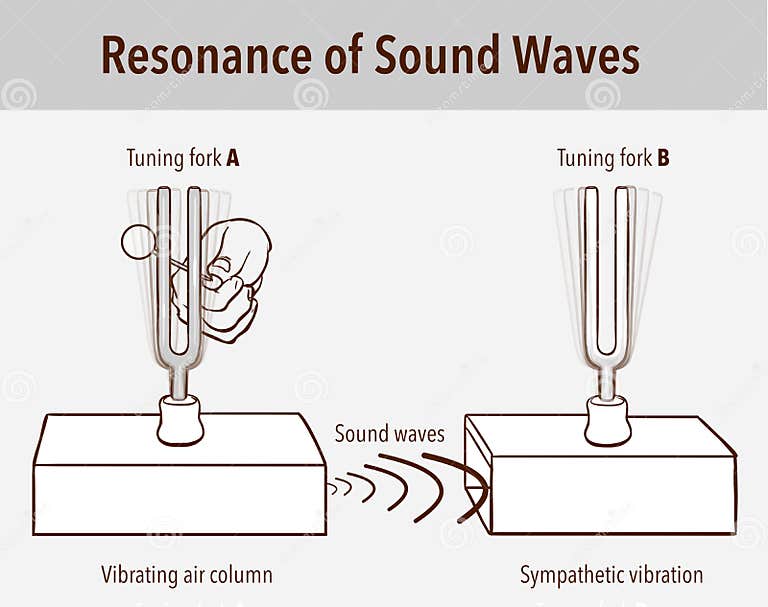Tuning Fork Resonance Experiment. when One Tuning Fork is Struck, the ...