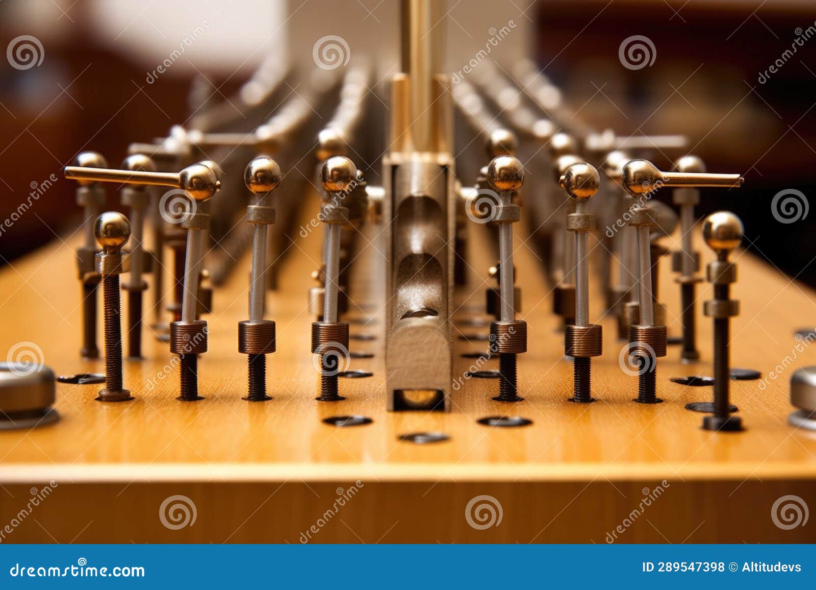 Tuning Pin Alignment within a Piano Frame Stock Photo - Image of sound ...