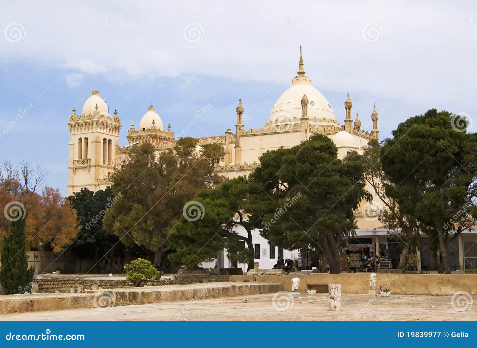 Tunisia. Ancient Carthage - Byrsa Hill Stock Image - Image of landscape ...