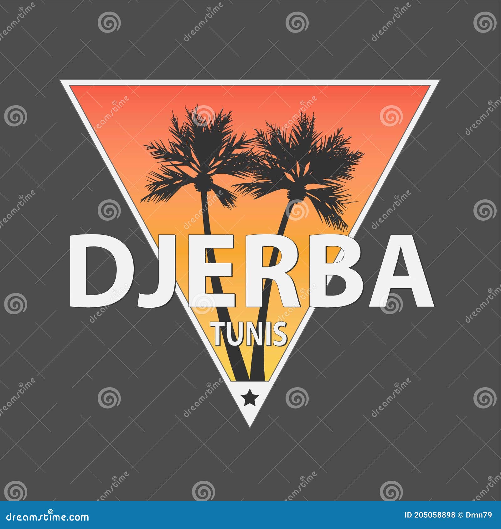 Tunisia Djerba New Abstract Logo Icon Button Label Vector Stock Vector ...
