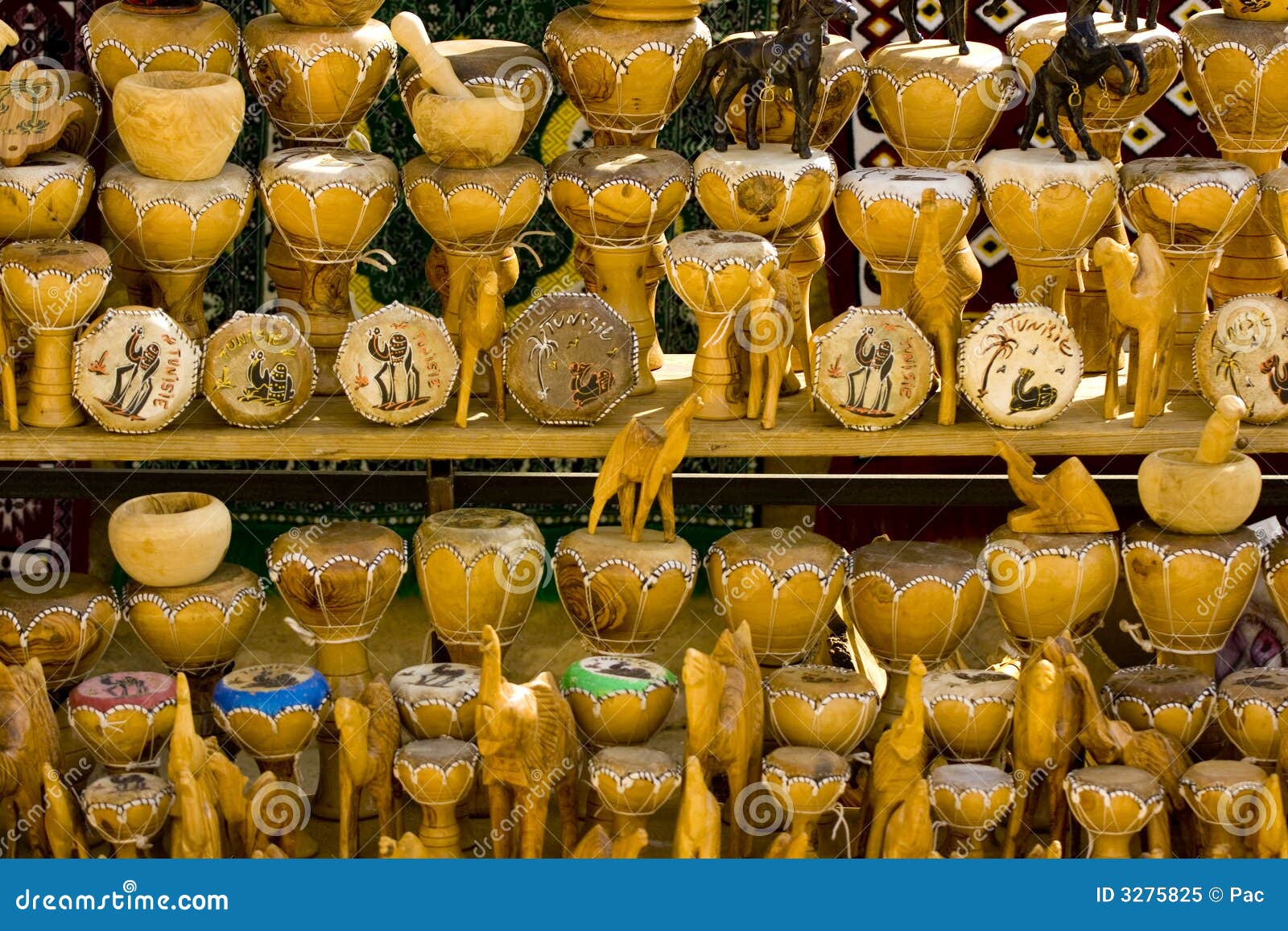 Tunisian bazaar trinkets stock image. Image of craftsmanship - 3275825