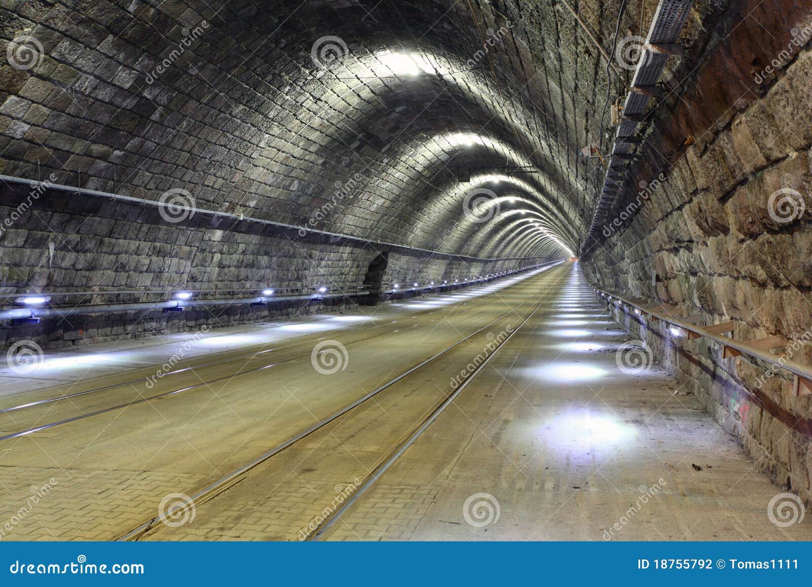 Tunnel stock photo. Image of rush, reflection, move, movement - 18755792